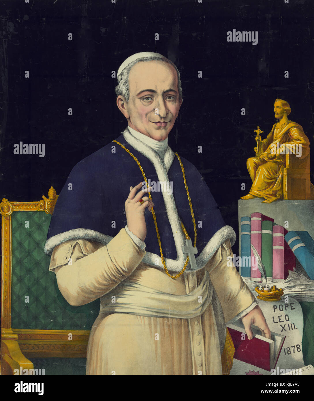 Pope leo xiii hi-res stock photography and images - Alamy