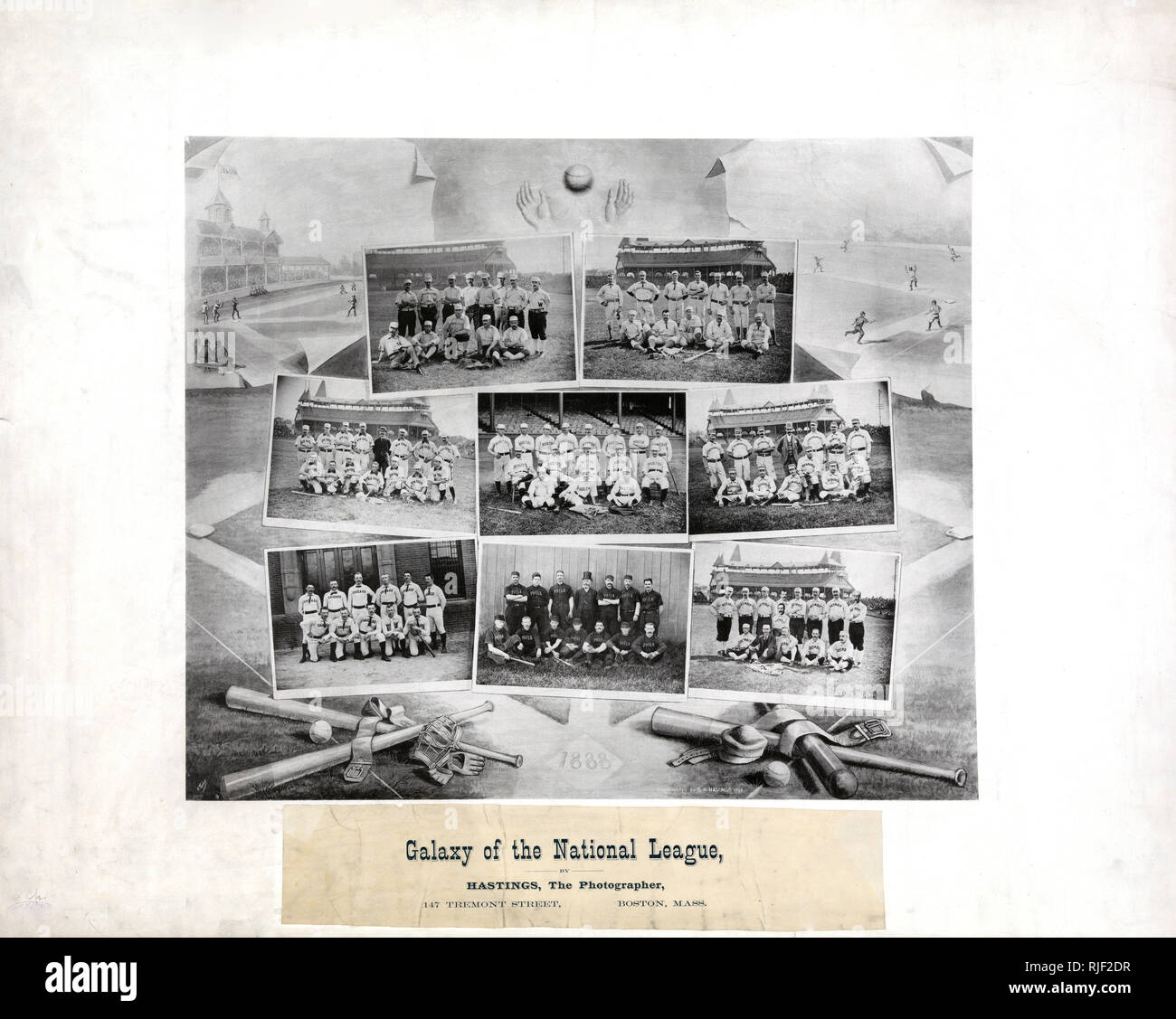 Baseball 1800s hi-res stock photography and images - Alamy