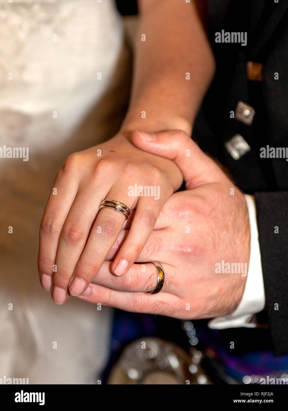 Rings On Fingers High Resolution Stock Photography and Images - Alamy