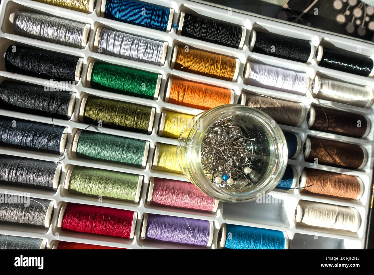 Handicrafts thread hi-res stock photography and images - Alamy