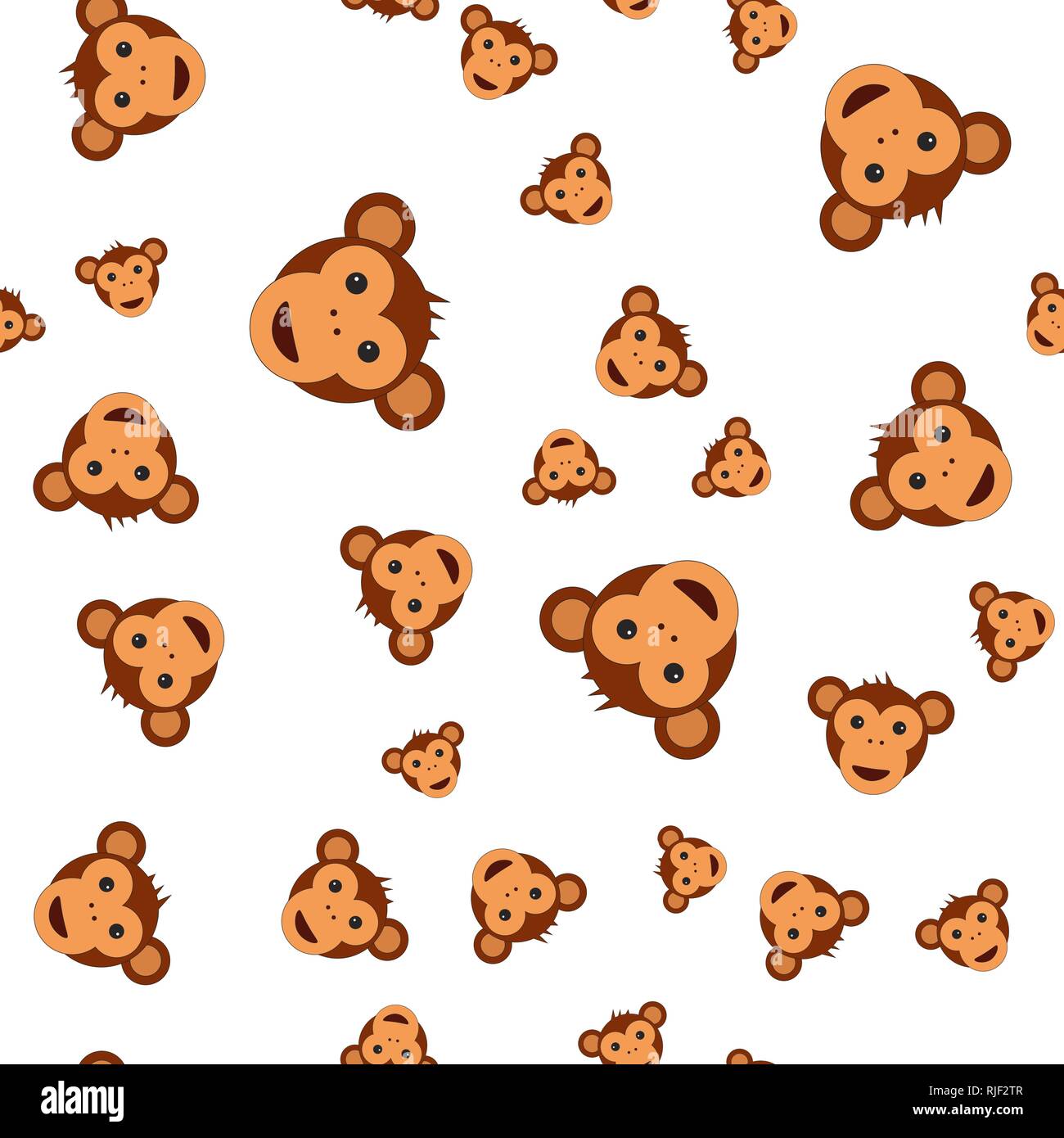 Ape emoticon Stock Vector Images - Alamy