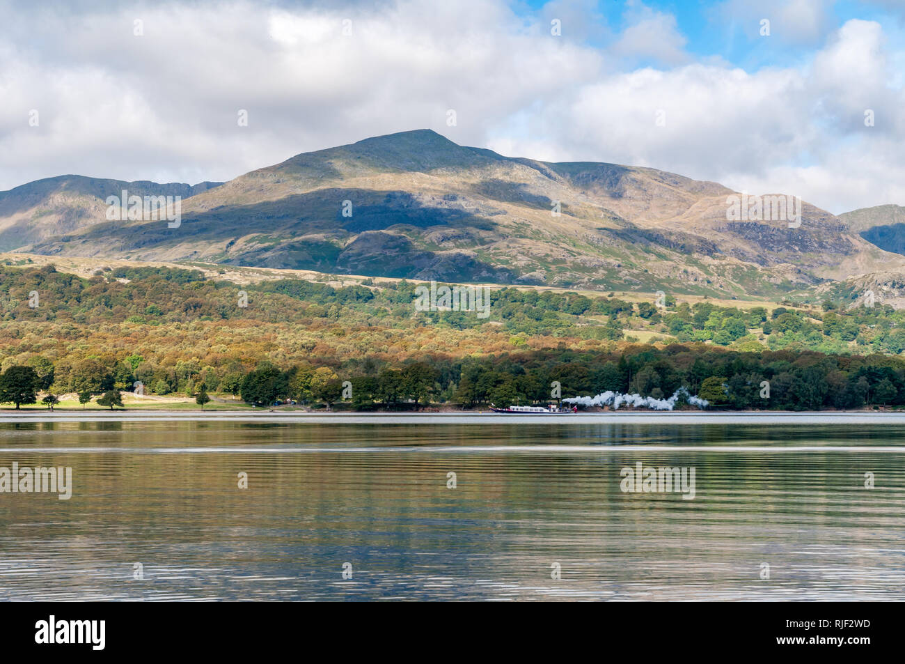 LAKE CONISTON, CUMBRIA, ENGLAND, UNITED KINGDOM - SEPTEMBER 8, 2014 ...