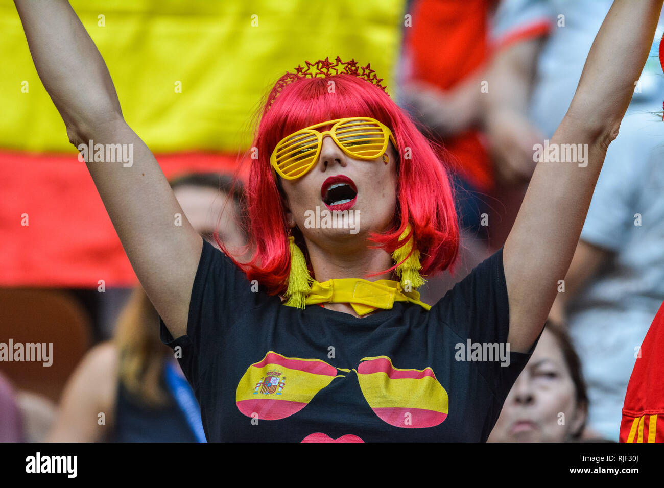 Spanish female football hi-res stock photography and images - Alamy