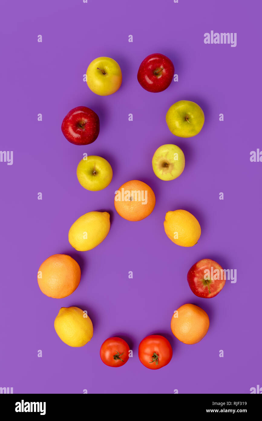 8 present fruits hi-res stock photography and images - Alamy