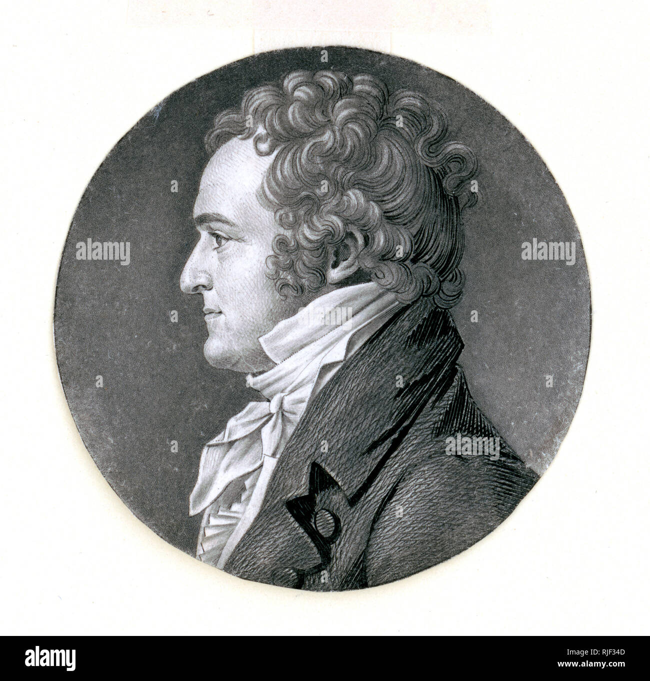 William Wirt, portrait ca. 1807-1808 Stock Photo - Alamy