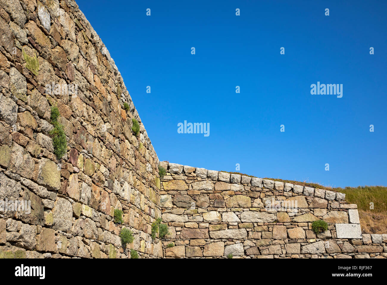 Examples of fine victorian stonework at Chateau L'Etoc on Alderney ...
