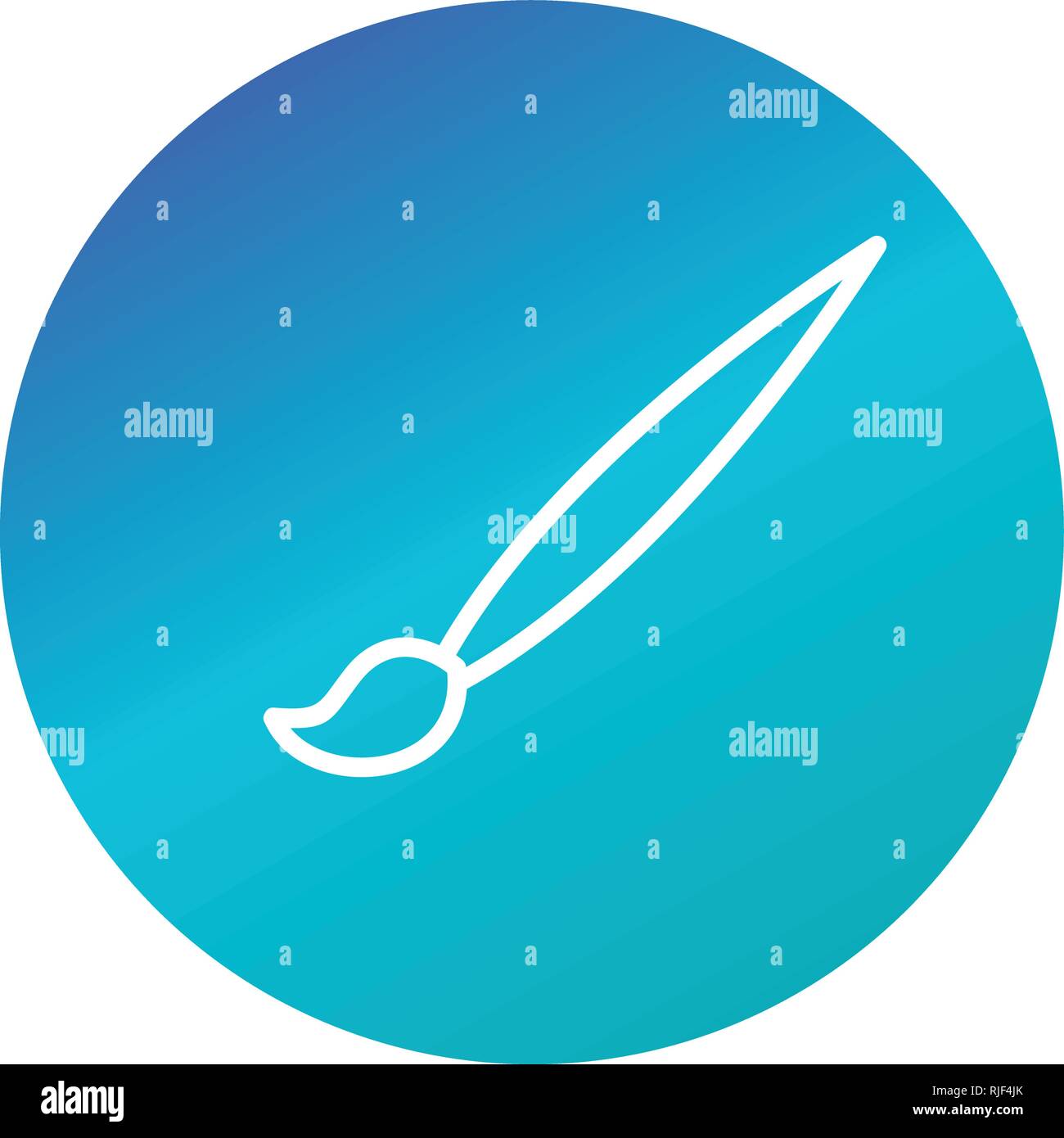 Drawing Brush Vector Icon Sign Icon Vector Illustration For Personal ...