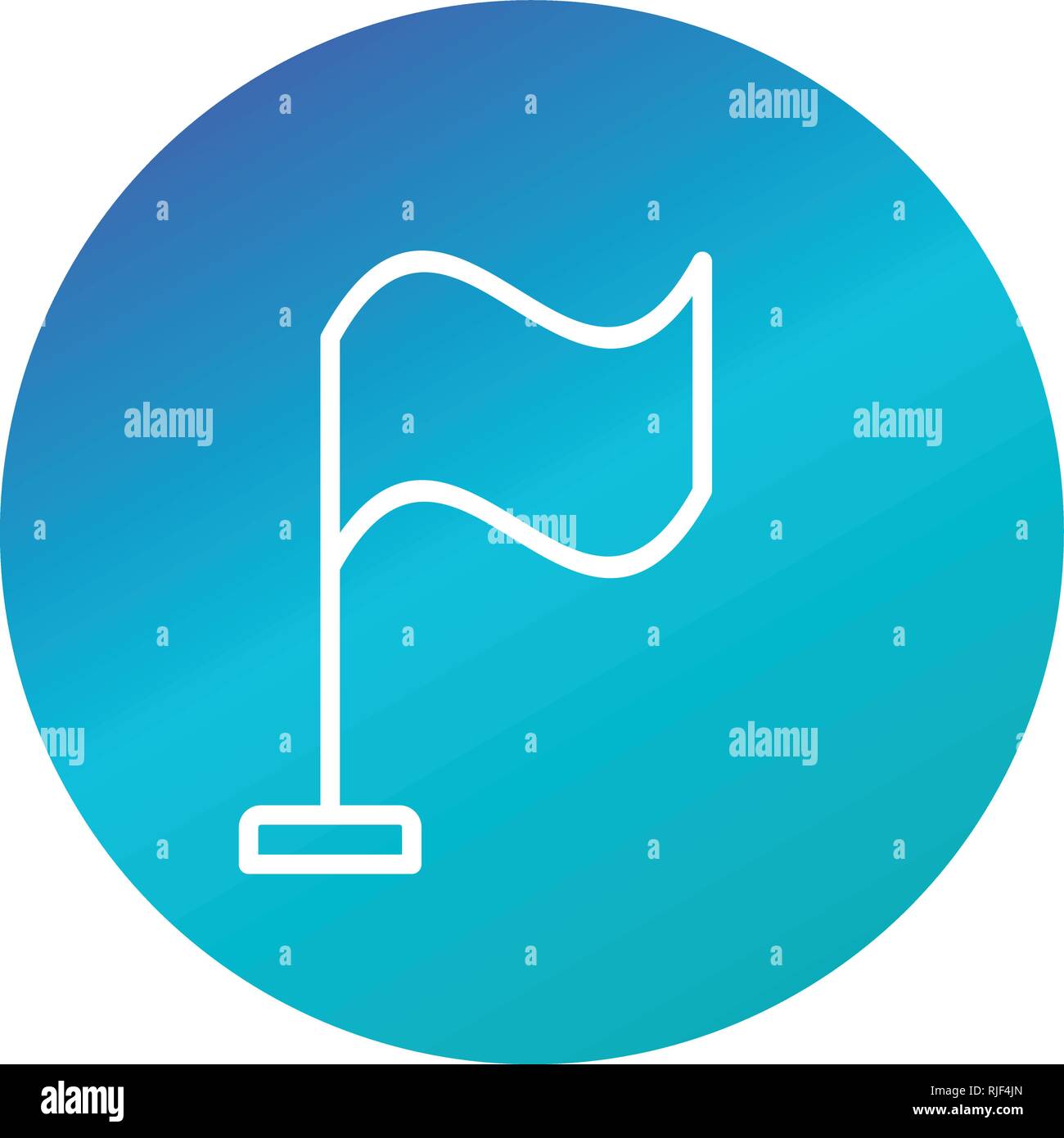 Flag Vector Icon Sign Icon Vector Illustration For Personal And ...