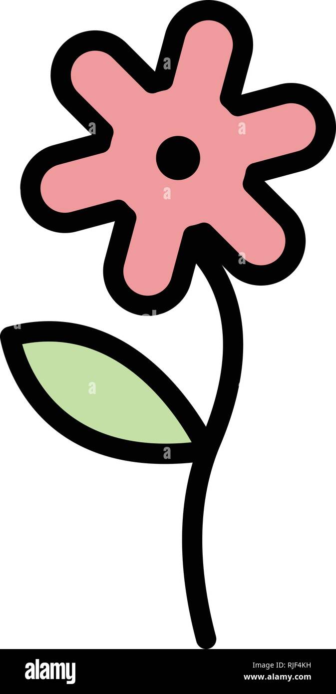 Flower Vector Icon Sign Icon Vector Illustration For Personal And ...