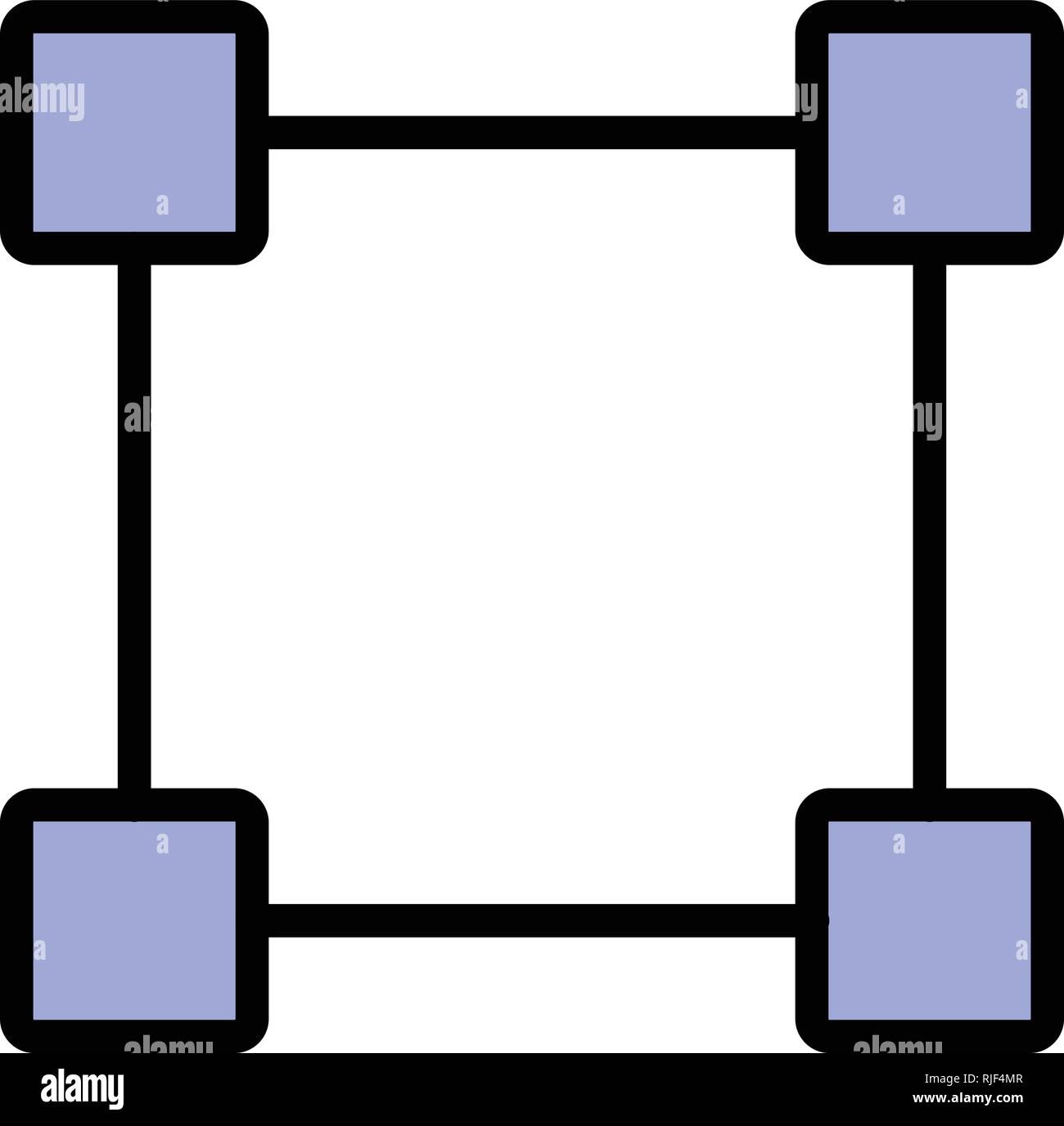 Dragging icon Stock Vector Images - Alamy