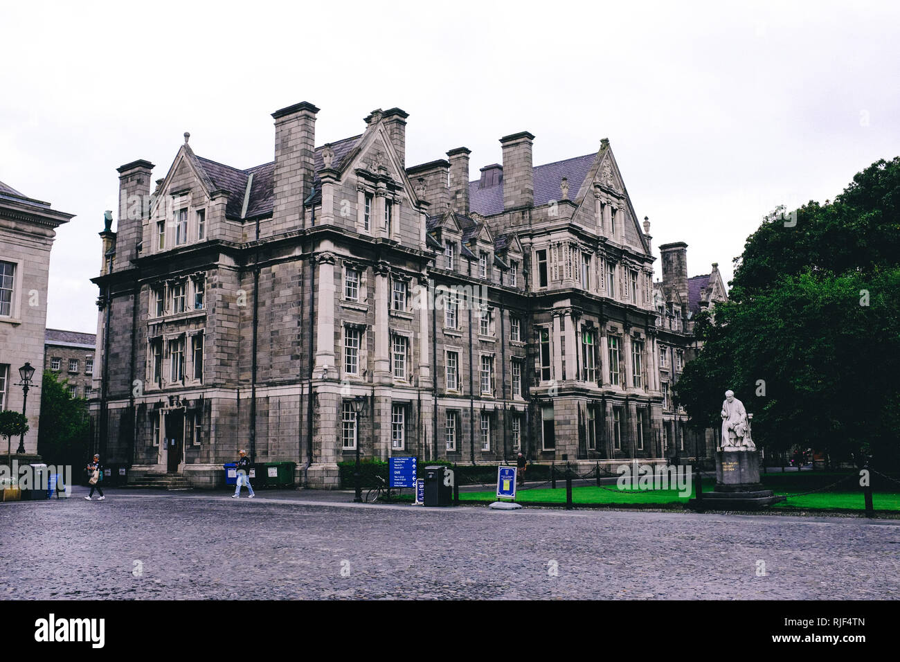 Typical irish town view hi-res stock photography and images - Alamy