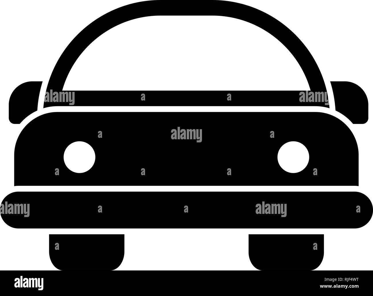 Cartoon car Vector Icon Sign Icon Vector Illustration For Personal And ...