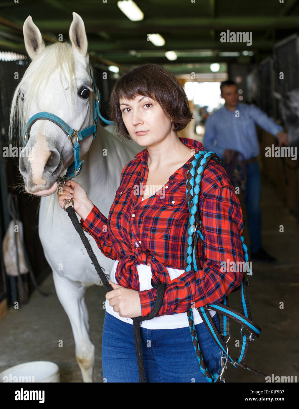 Bridle works hi-res stock photography and images - Alamy