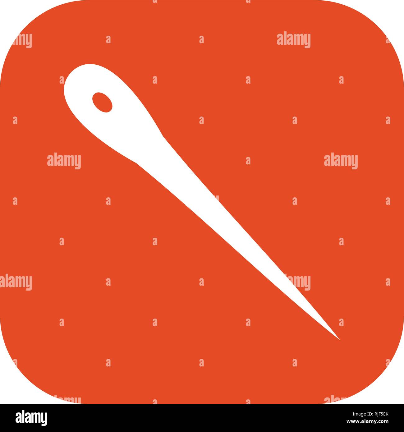 Needle Vector Icon Sign Icon Vector Illustration For Personal And ...