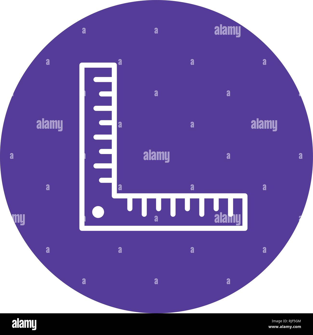 Angle Ruler Vector Icon Sign Icon Vector Illustration For Personal And ...