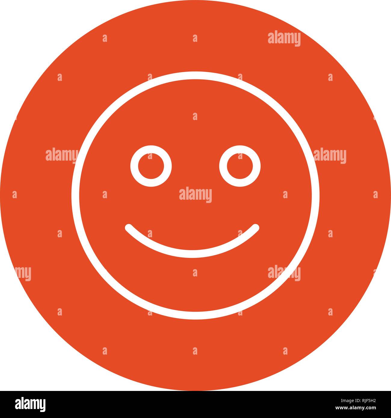 Happy Emoticon Vector Icon Sign Icon Vector Illustration For Personal ...
