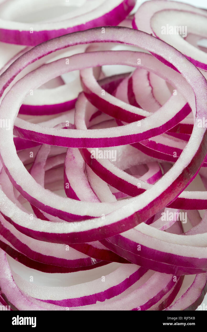 red onion isolated on white background Stock Photo - Alamy