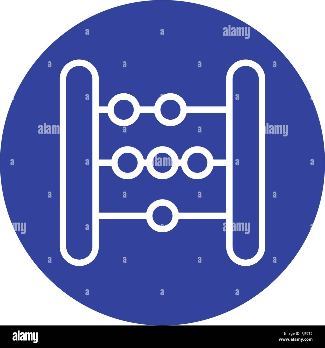 ABACUS Vector Icon Sign Icon Vector Illustration For Personal And ...