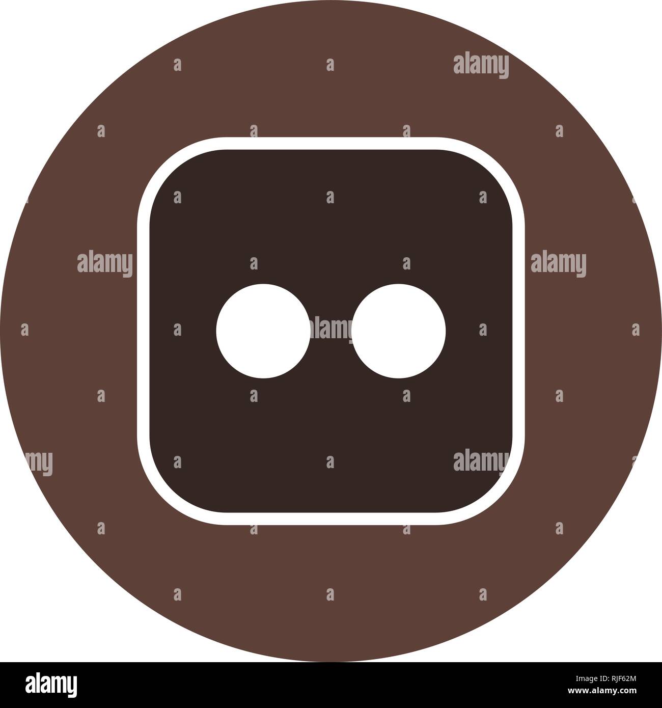 Dice Two Vector Icon Sign Icon Vector Illustration For Personal And ...