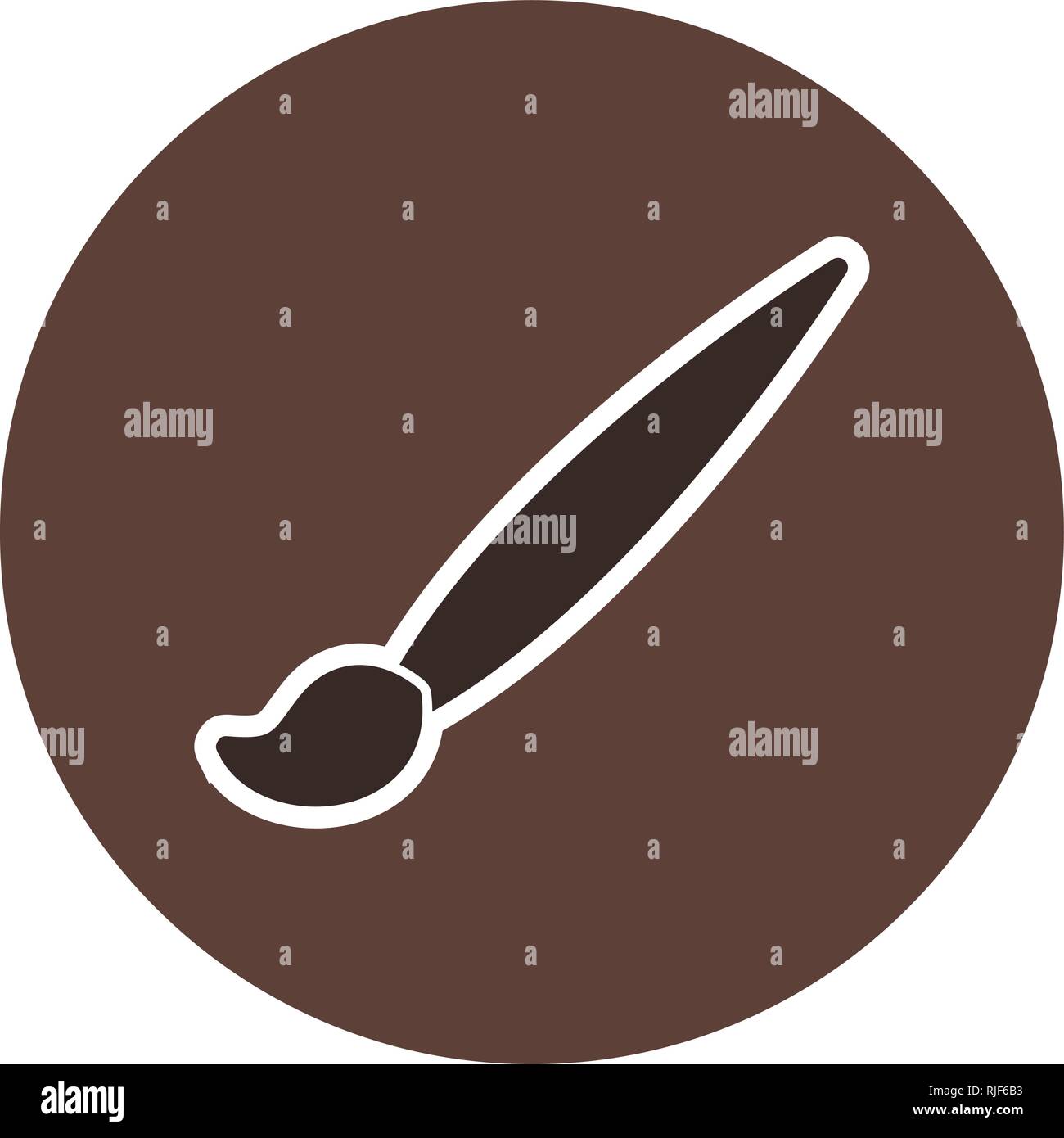 Drawing Brush Vector Icon Sign Icon Vector Illustration For Personal ...