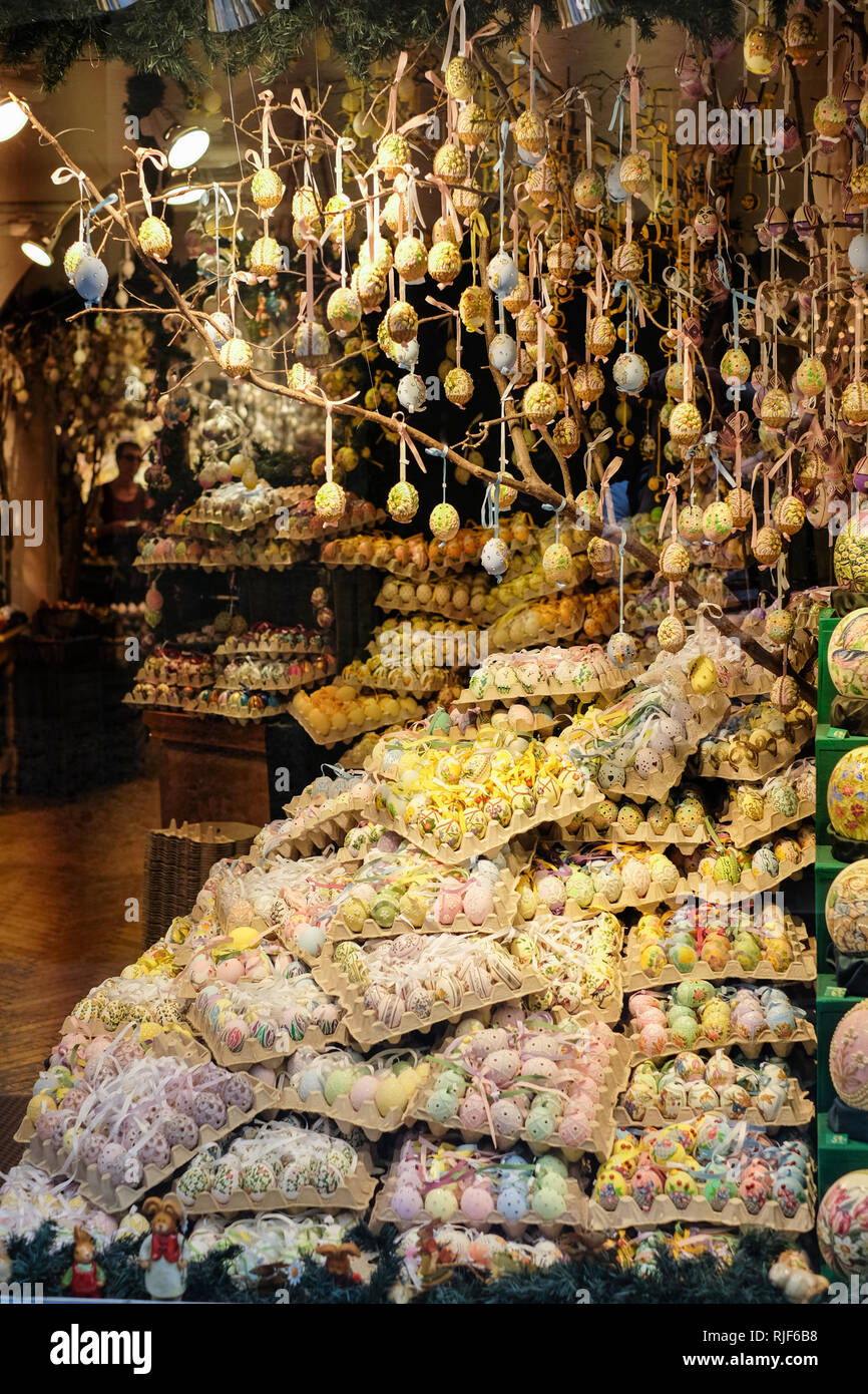 Easter eggs shop window hi-res stock photography and images - Alamy