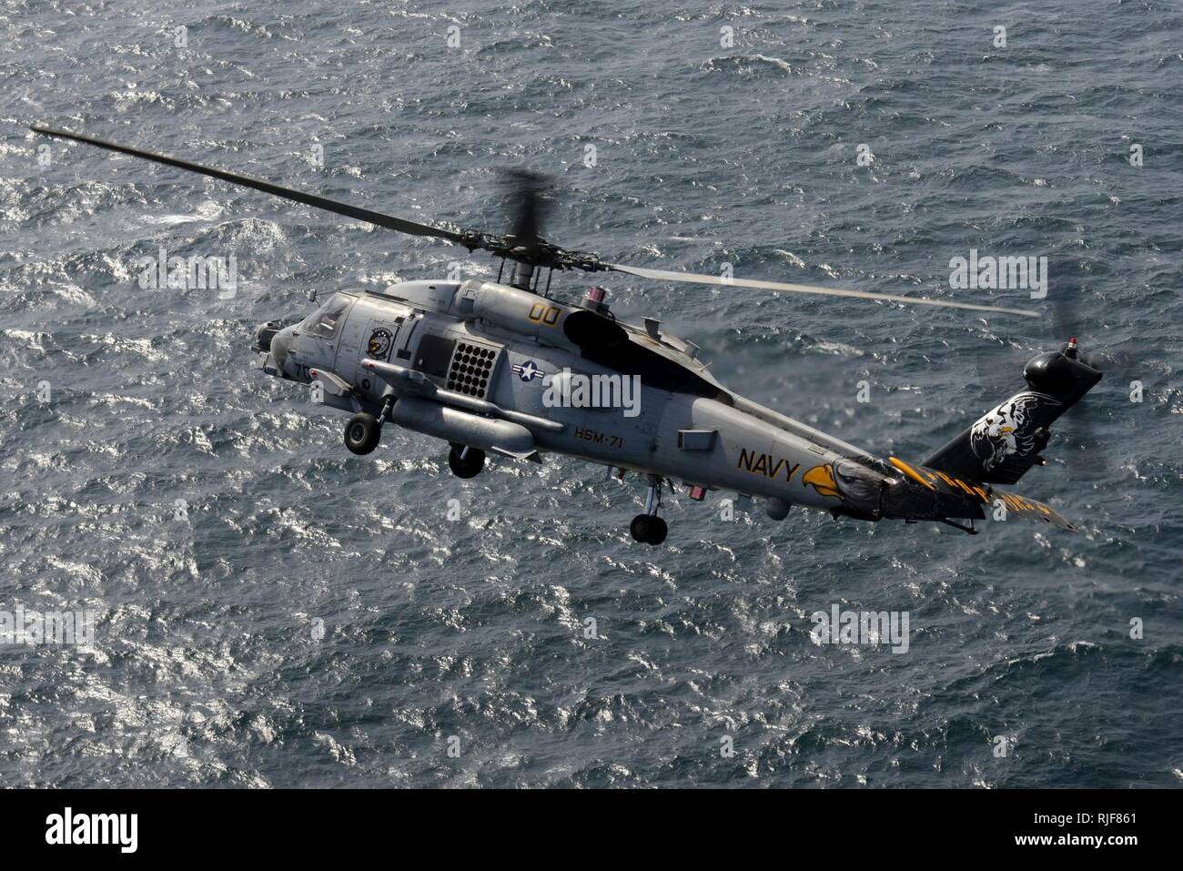 Assigned to helicopter maritime strike squadron hsm 74 hi-res stock ...