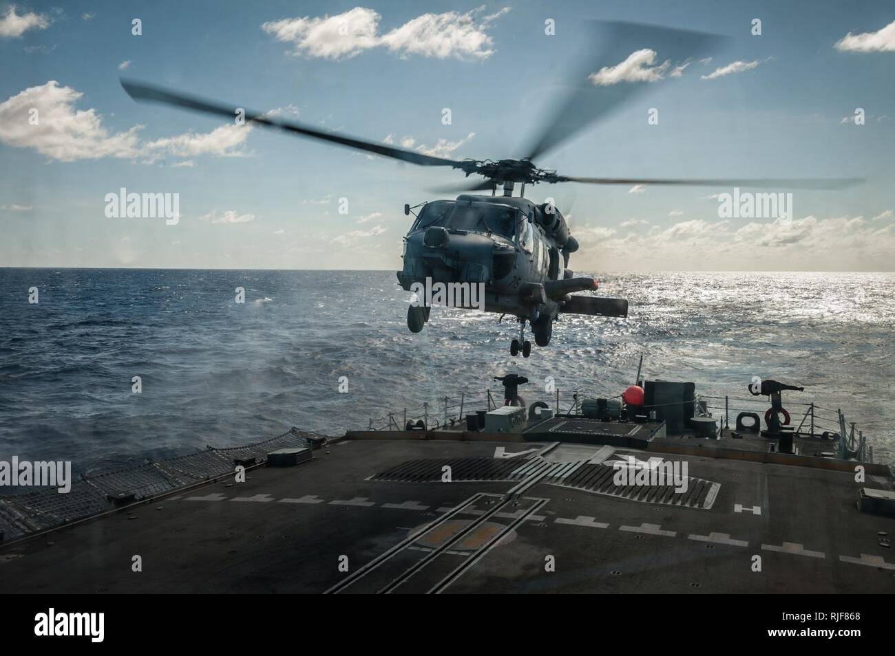 SOUTH CHINA SEA (Feb. 11, 2013) An MH-60R Sea Hawk assigned to ...