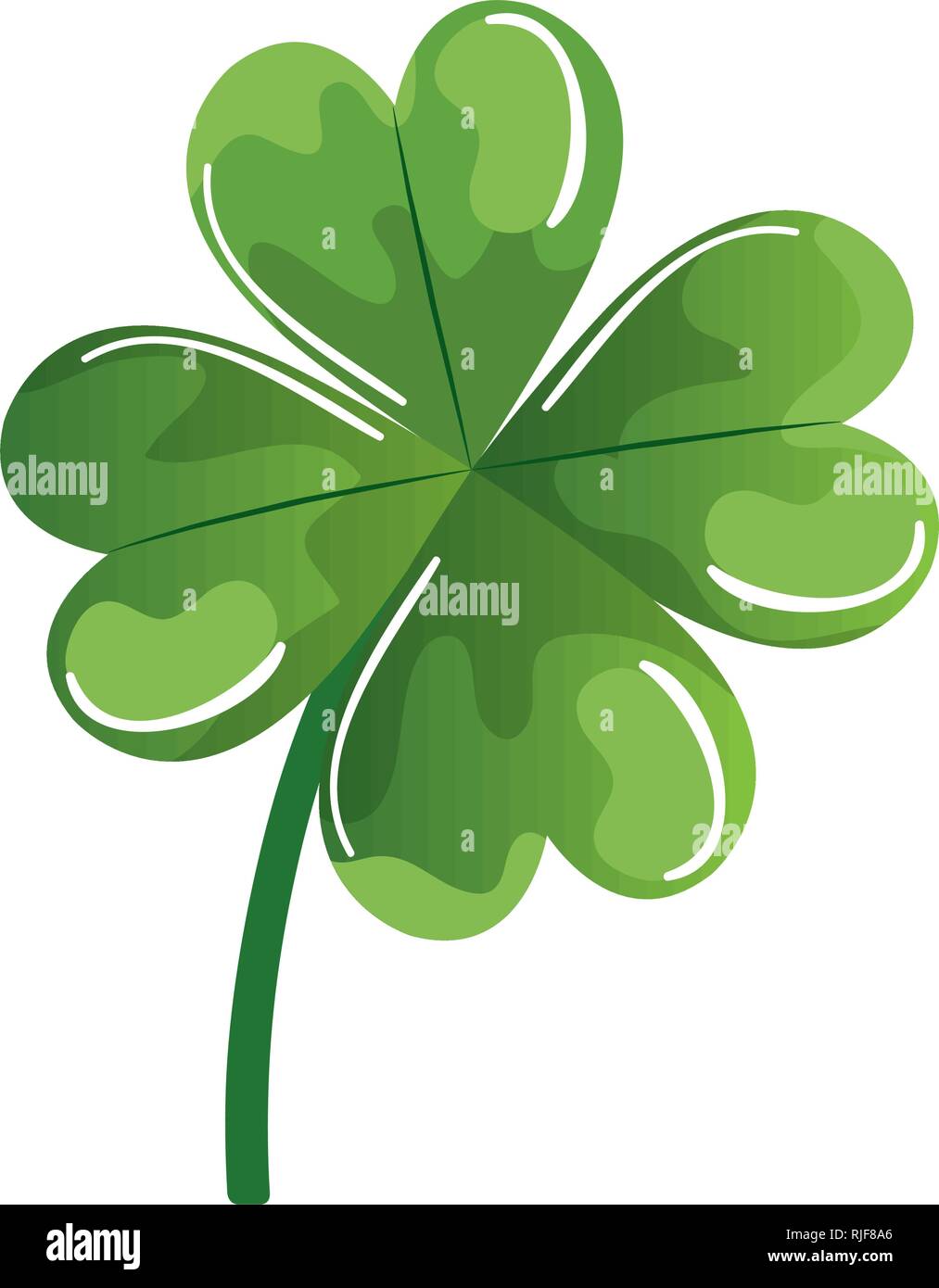 st patrick clover leaf Stock Vector Image & Art - Alamy