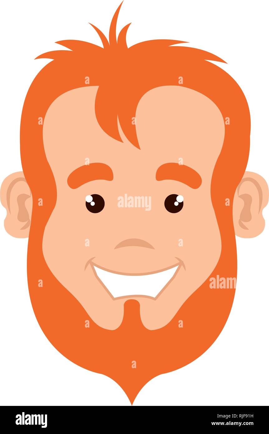 leprechaun head saint patrick character Stock Vector Image & Art - Alamy