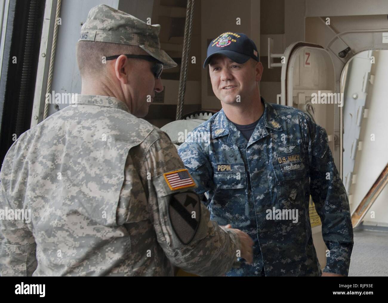 SAN DIEGO (May 13, 2015) - Army Lt. Gen. Robert Abrams, senior military adviser to the secretary ...