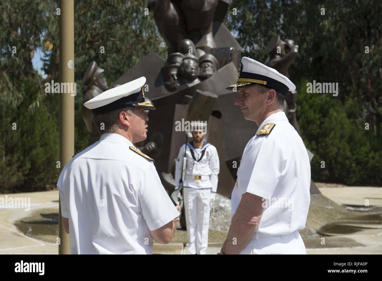 CANBERRA, Australia (Feb. 10, 2015) Chief of Naval Operations (CNO) Adm ...