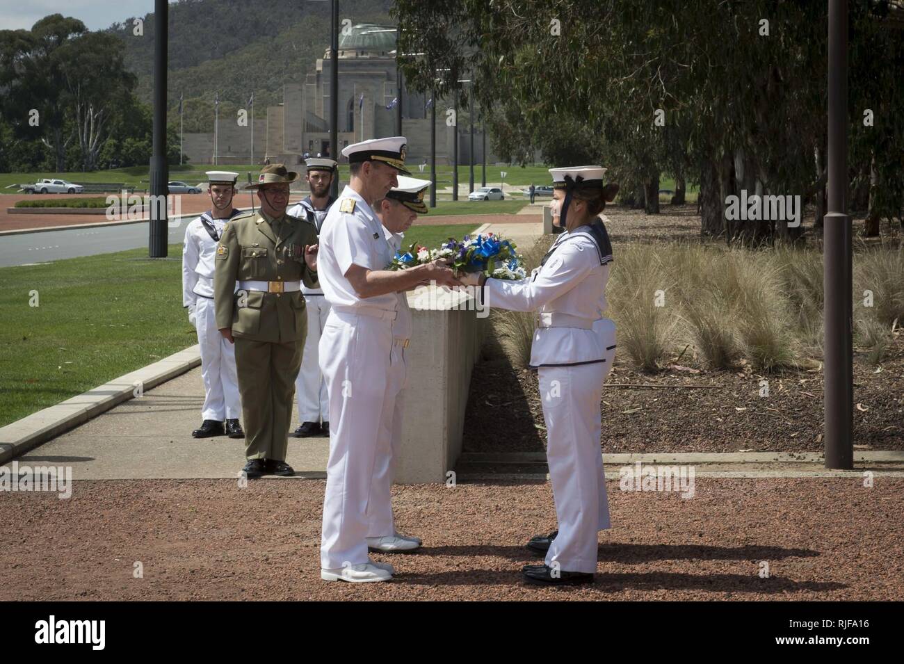 CANBERRA, Australia (Feb. 10, 2015) Sailors from the Australian ...