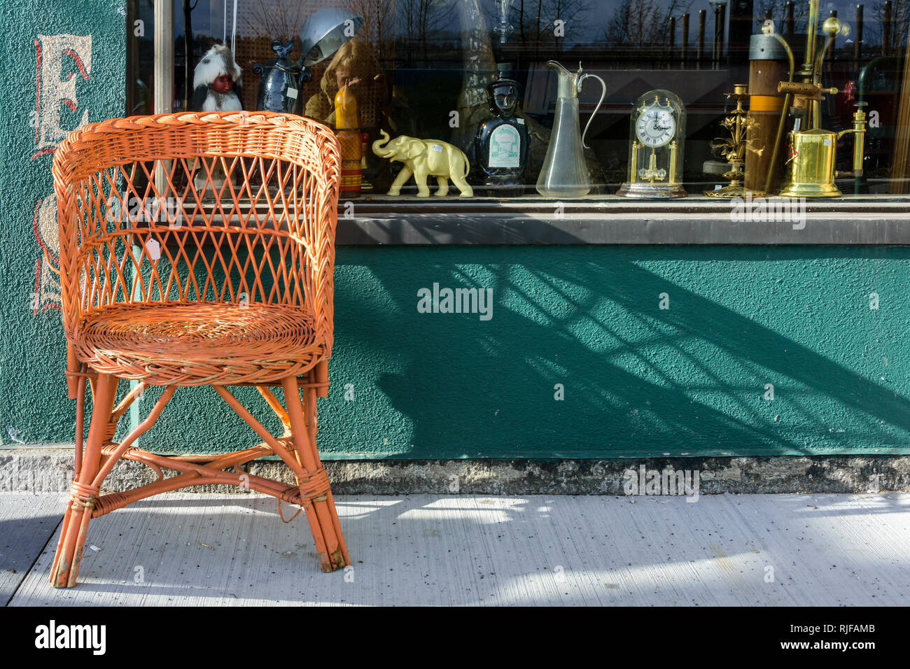 Antique Alley storefront, New Westminster, 605 Front Street, British ...