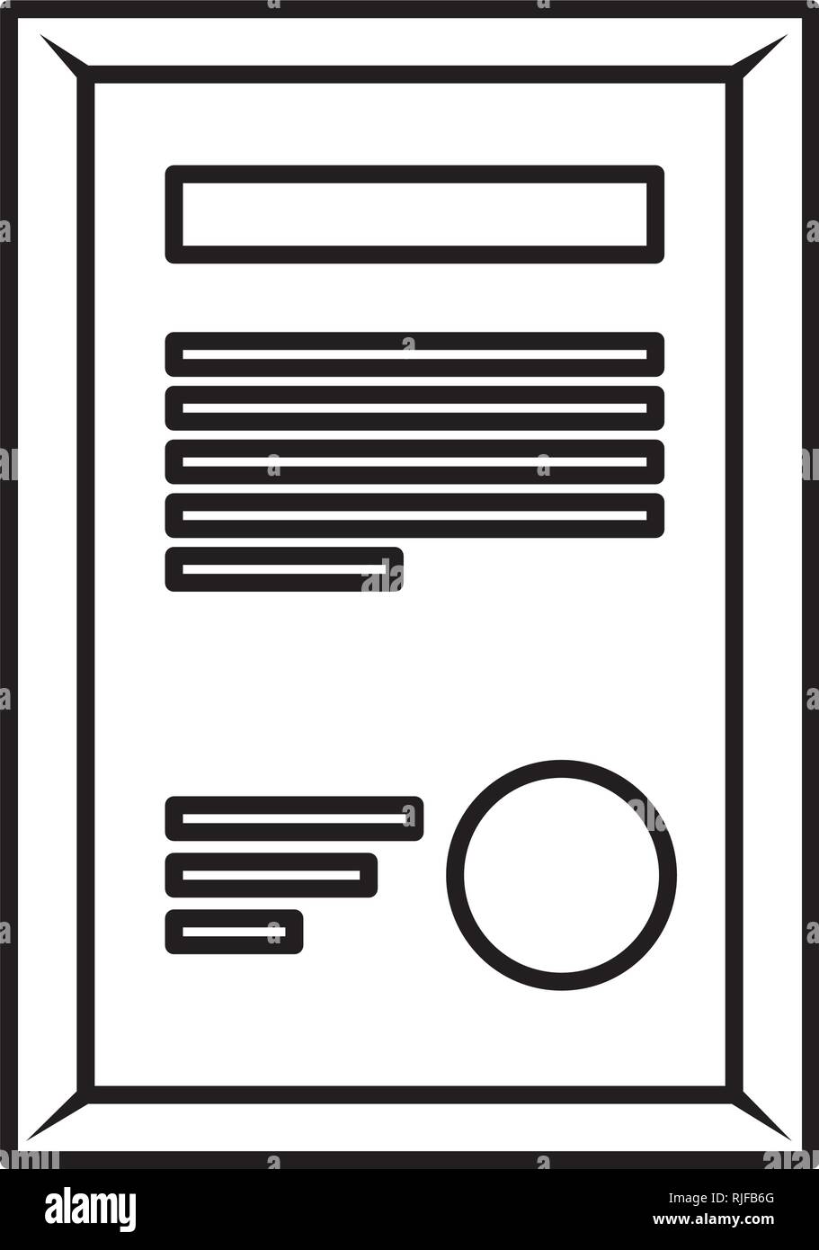 graduation certificate isolated icon Stock Vector Image & Art - Alamy