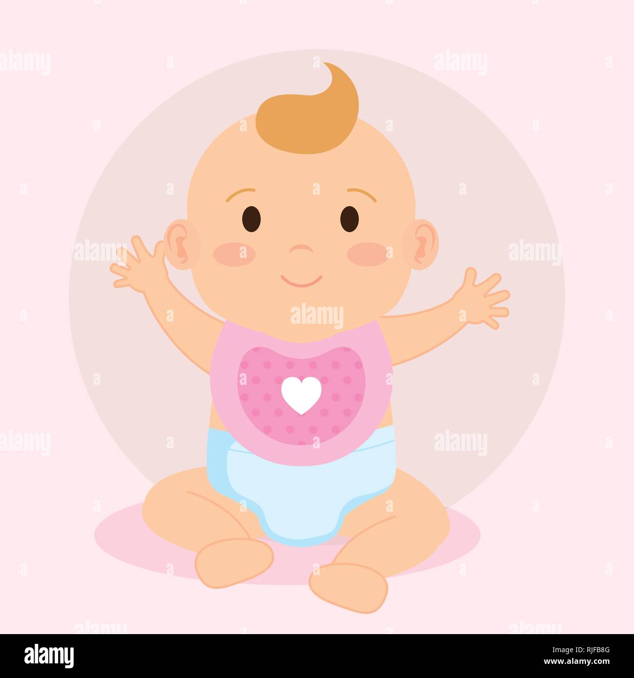 cute little baby character Stock Vector Image & Art - Alamy