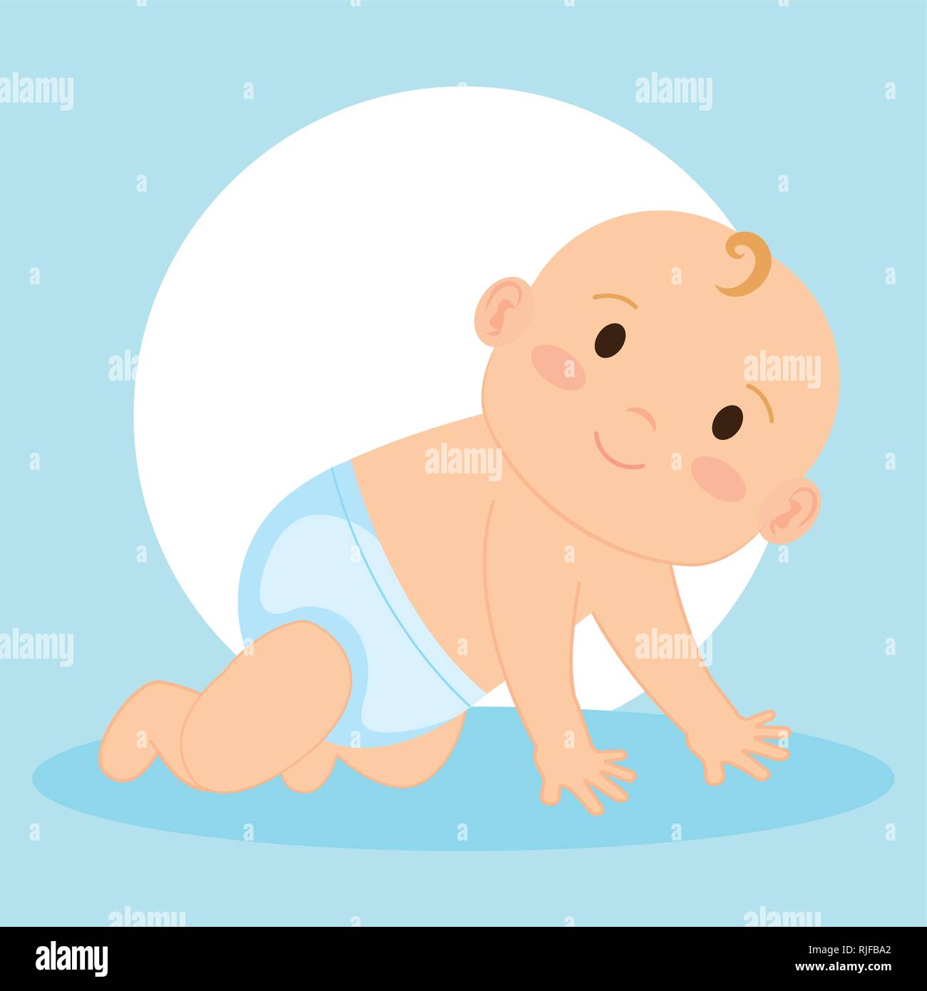 cute little baby character Stock Vector Image & Art - Alamy