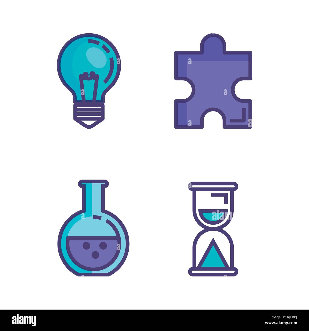 set of technological innovation icons Stock Vector Image & Art - Alamy