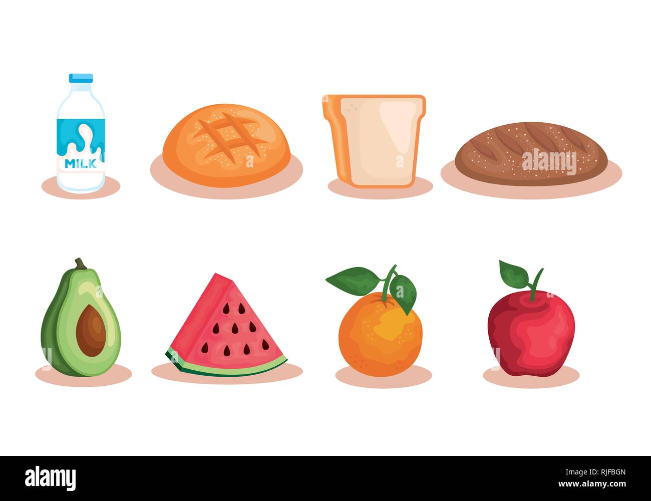 healthy breakfast menu icon Stock Vector Image & Art - Alamy