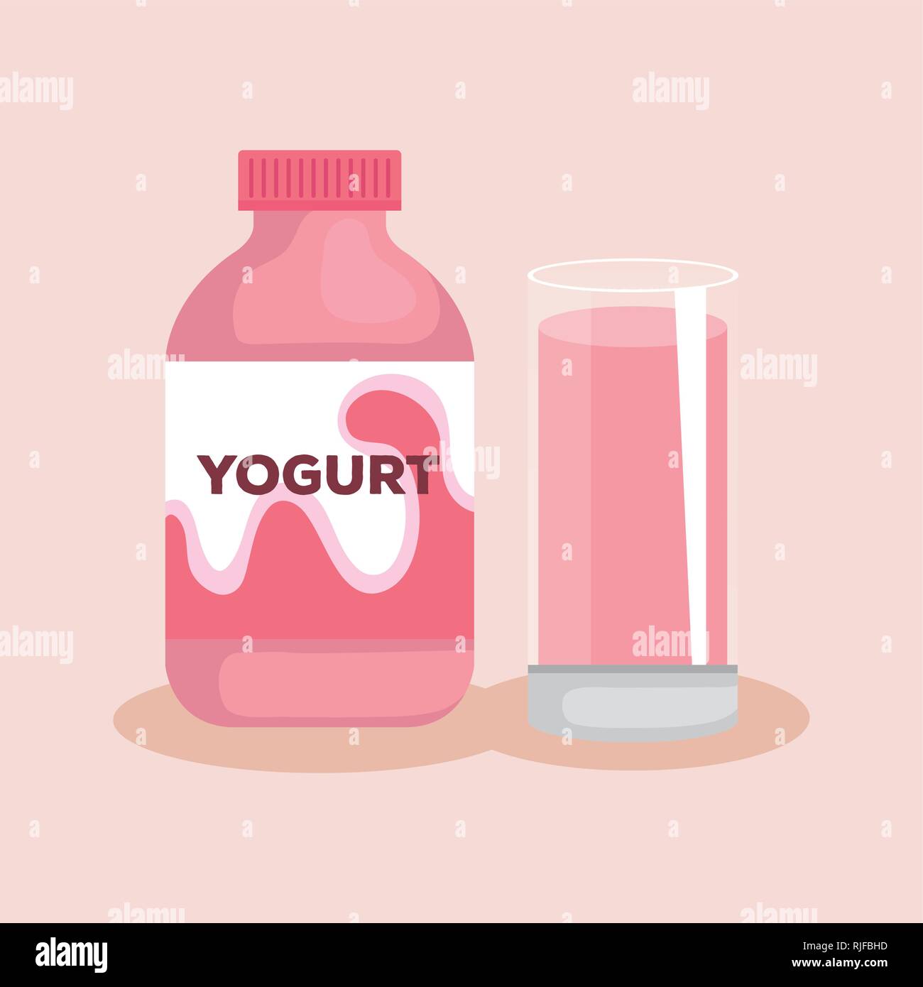 Yogurt Icon High Resolution Stock Photography and Images - Alamy