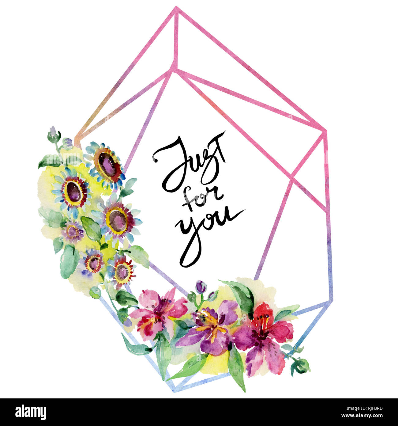 Bouquets floral botanical flower. Wild spring leaf wildflower isolated ...