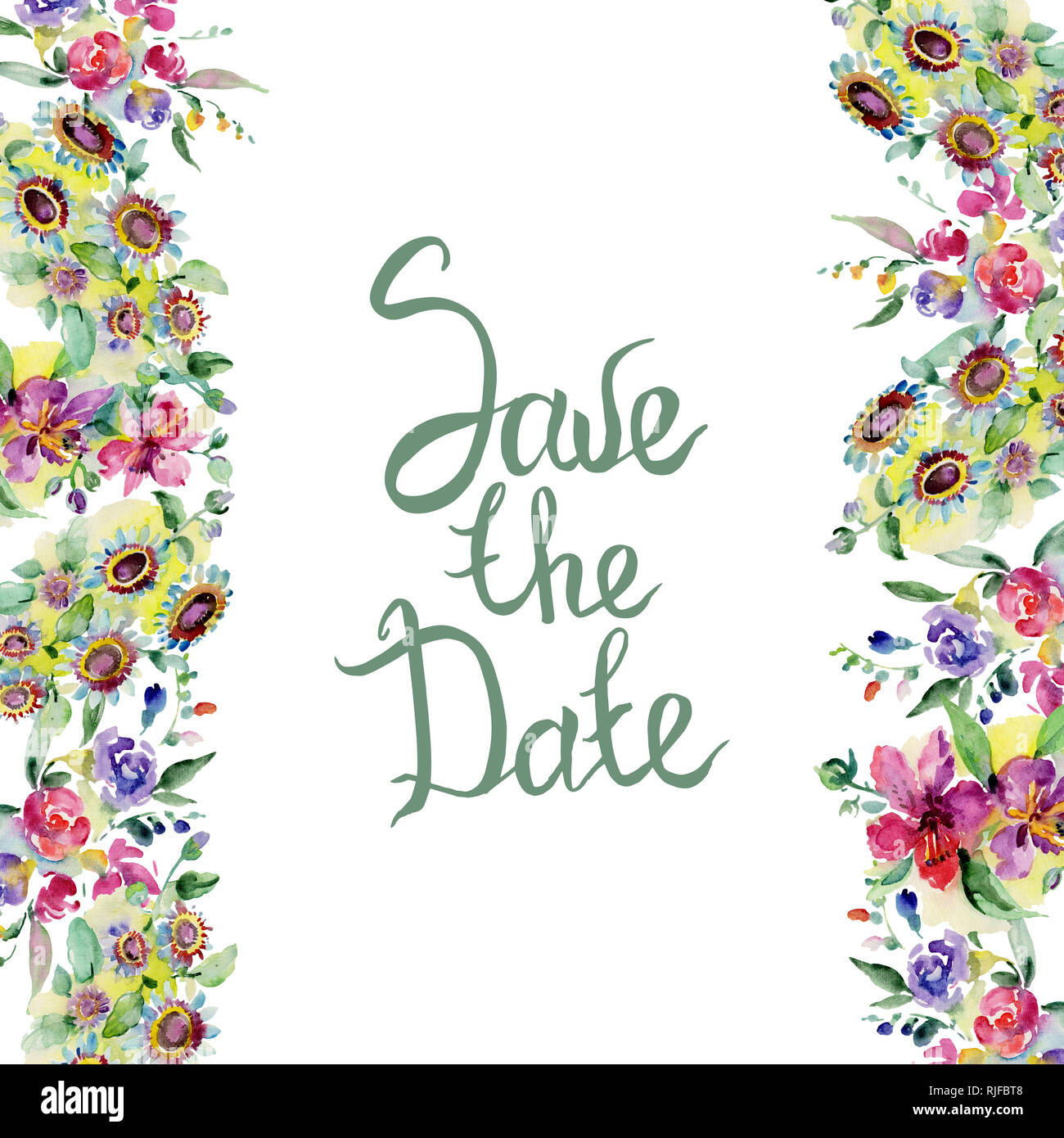 Bouquets floral botanical flower. Wild spring leaf wildflower isolated ...