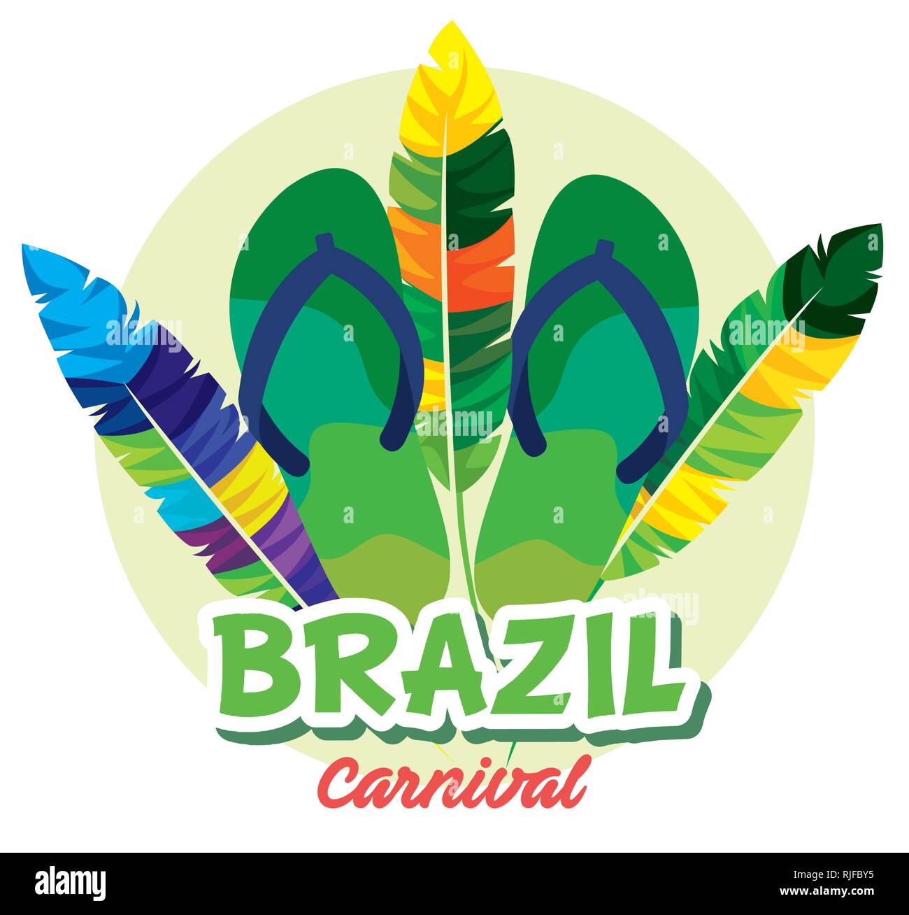 rio carnival brazilian card Stock Vector Image & Art - Alamy
