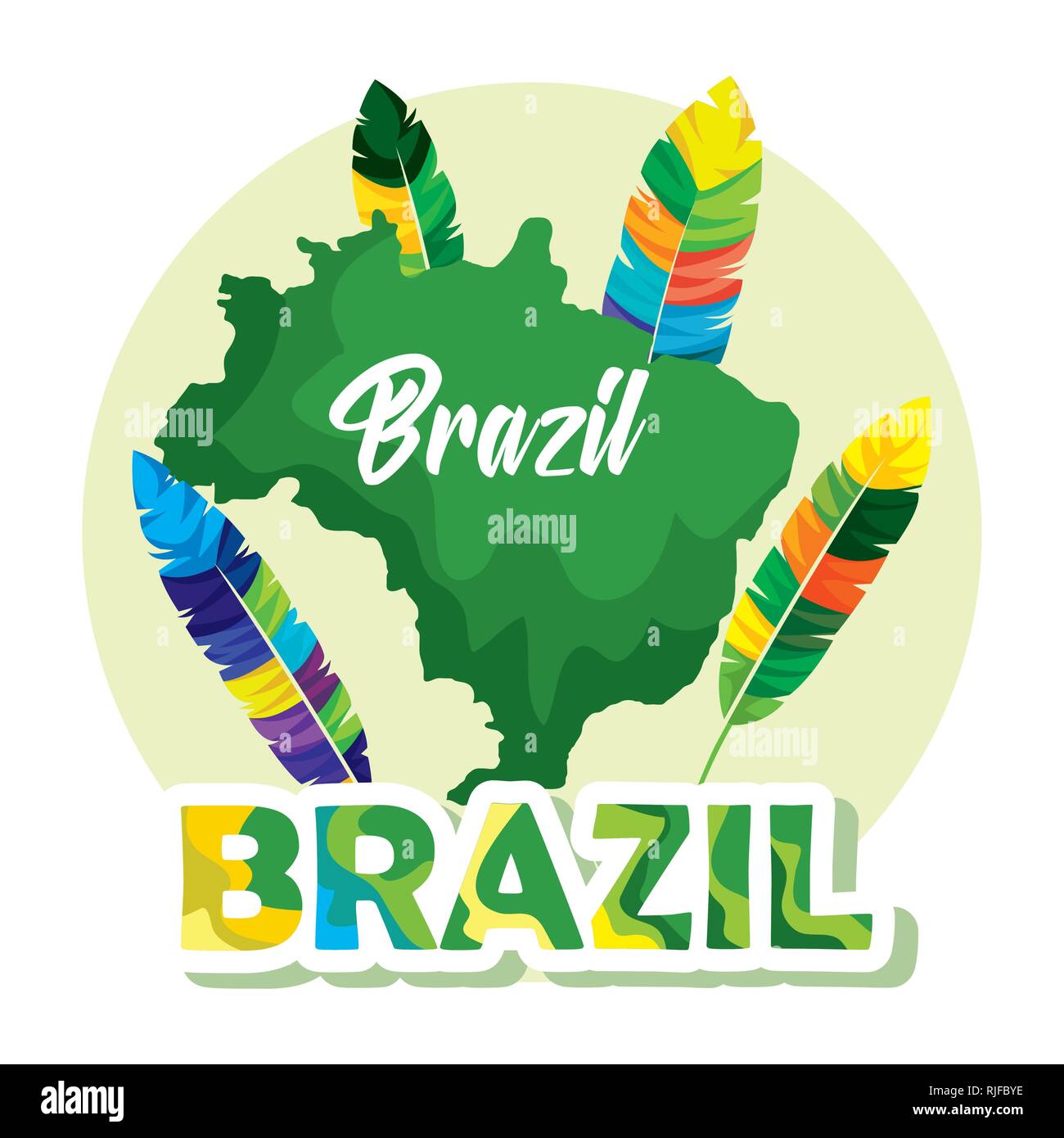 rio carnival brazilian card Stock Vector Image & Art - Alamy