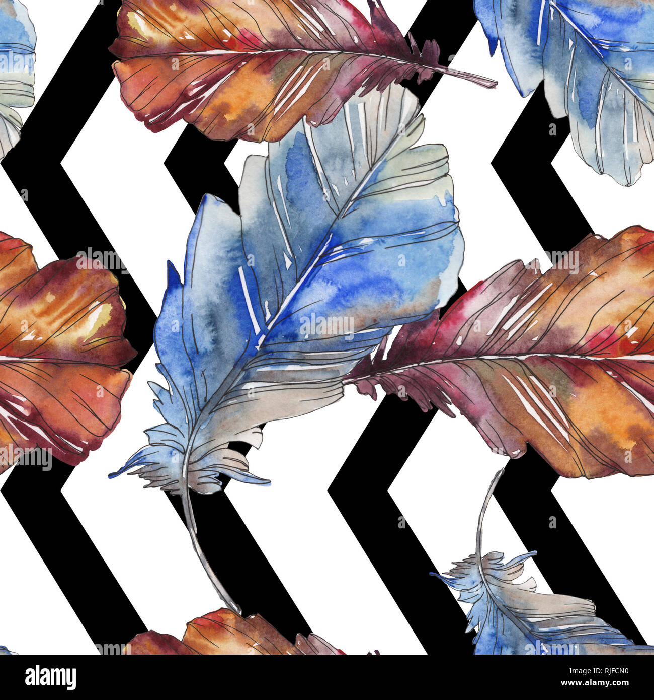 Hand drawn tile pattern hi-res stock photography and images - Alamy