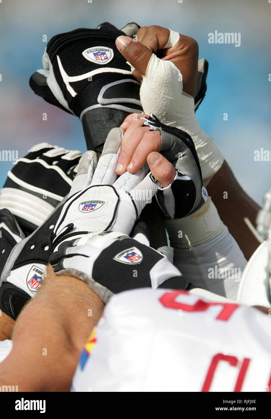 Team hands together form unity hi-res stock photography and images - Alamy