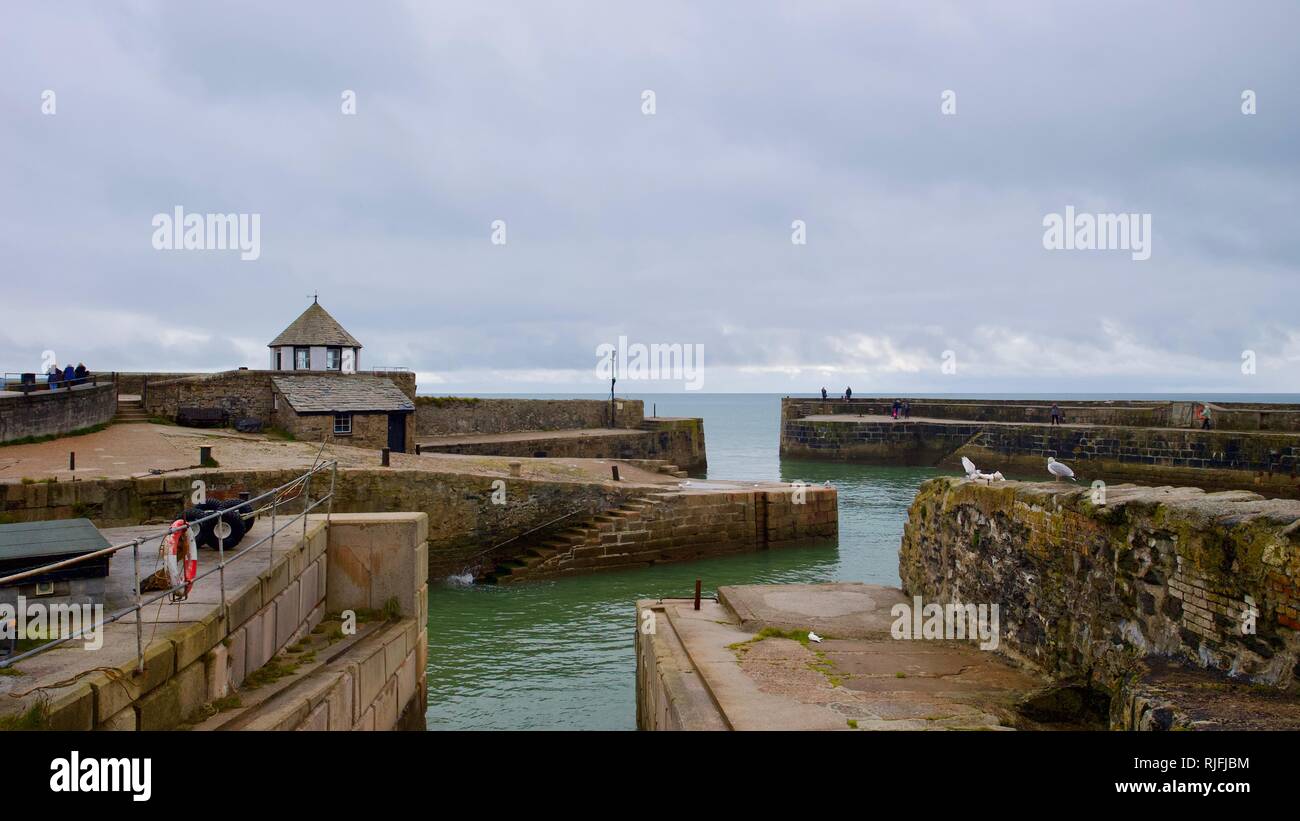 Charlestown, Cornwall, England Stock Photo - Alamy