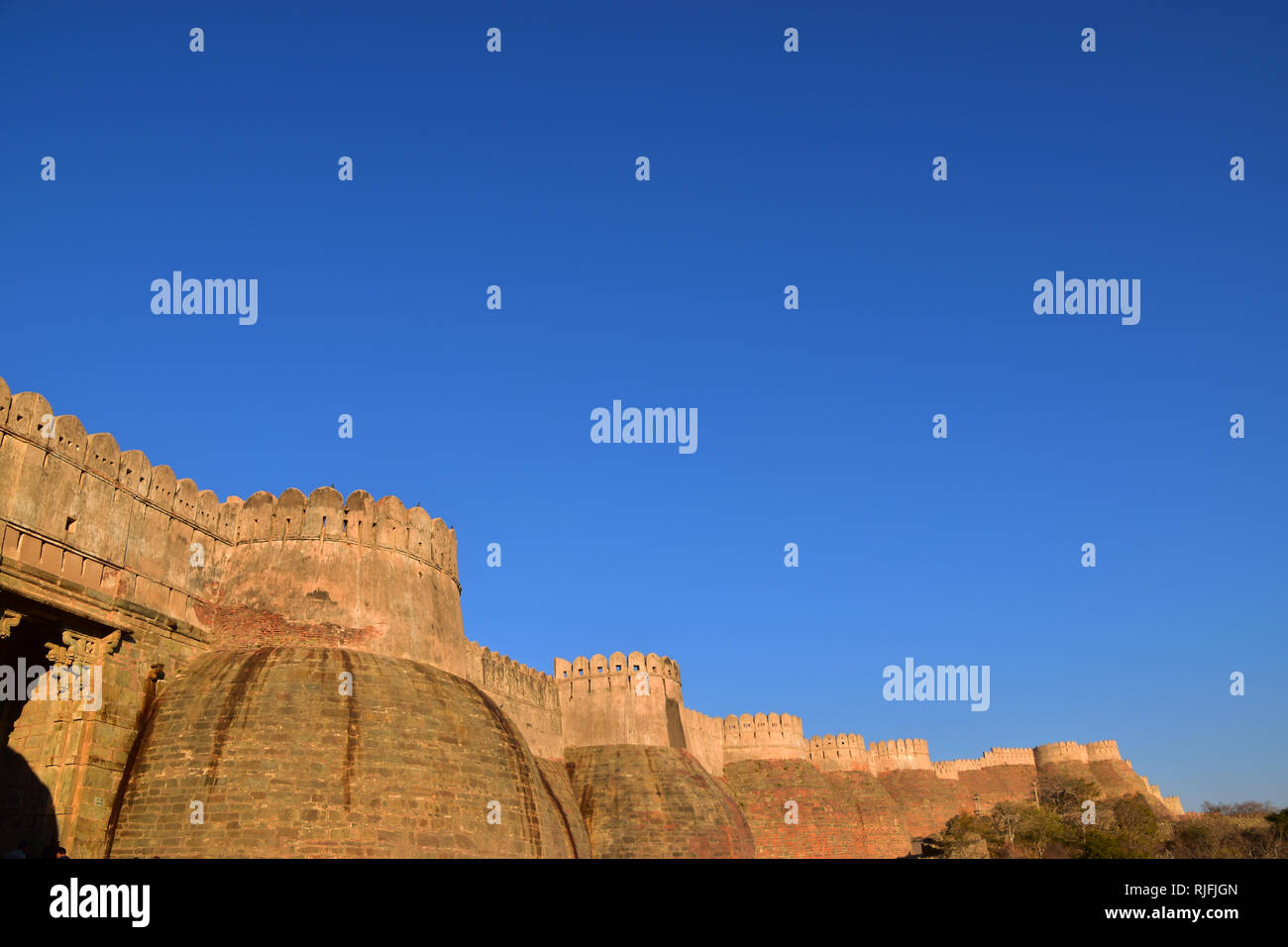 Kumbhalgarh Fort, Kumbhalgarh, Rajasthan, India Stock Photo - Alamy