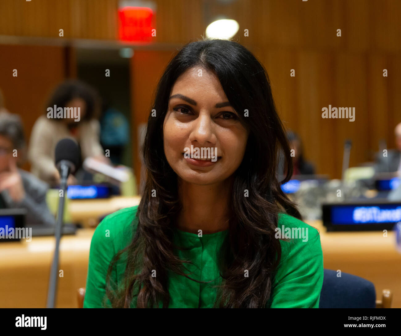 New York Ny February 5 2019 Anoka Abeyrathne Attends Launch Eat