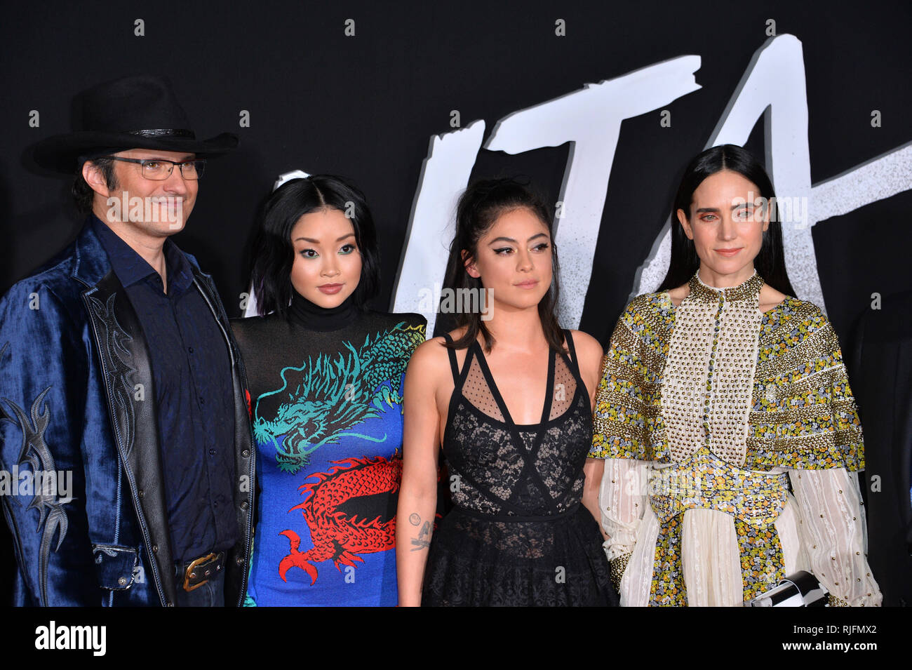 Los Angeles, USA. 05th Feb, 2019. Robert Rodriguez, Lana Condor, Rosa ...
