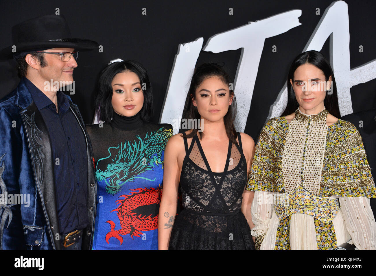 Los Angeles, USA. 05th Feb, 2019. Robert Rodriguez, Lana Condor, Rosa ...